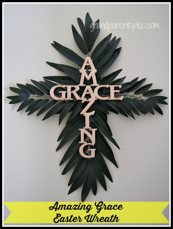 Amazing Grace Easter Wreath - GrandparentsPlus.comGrandparentsPlus.com